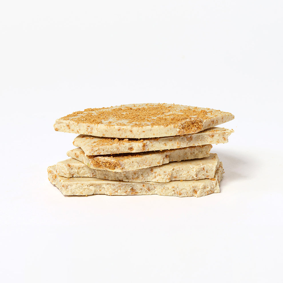 White Chocolate with Caramelized Biscuit – Scoff Chocolatier